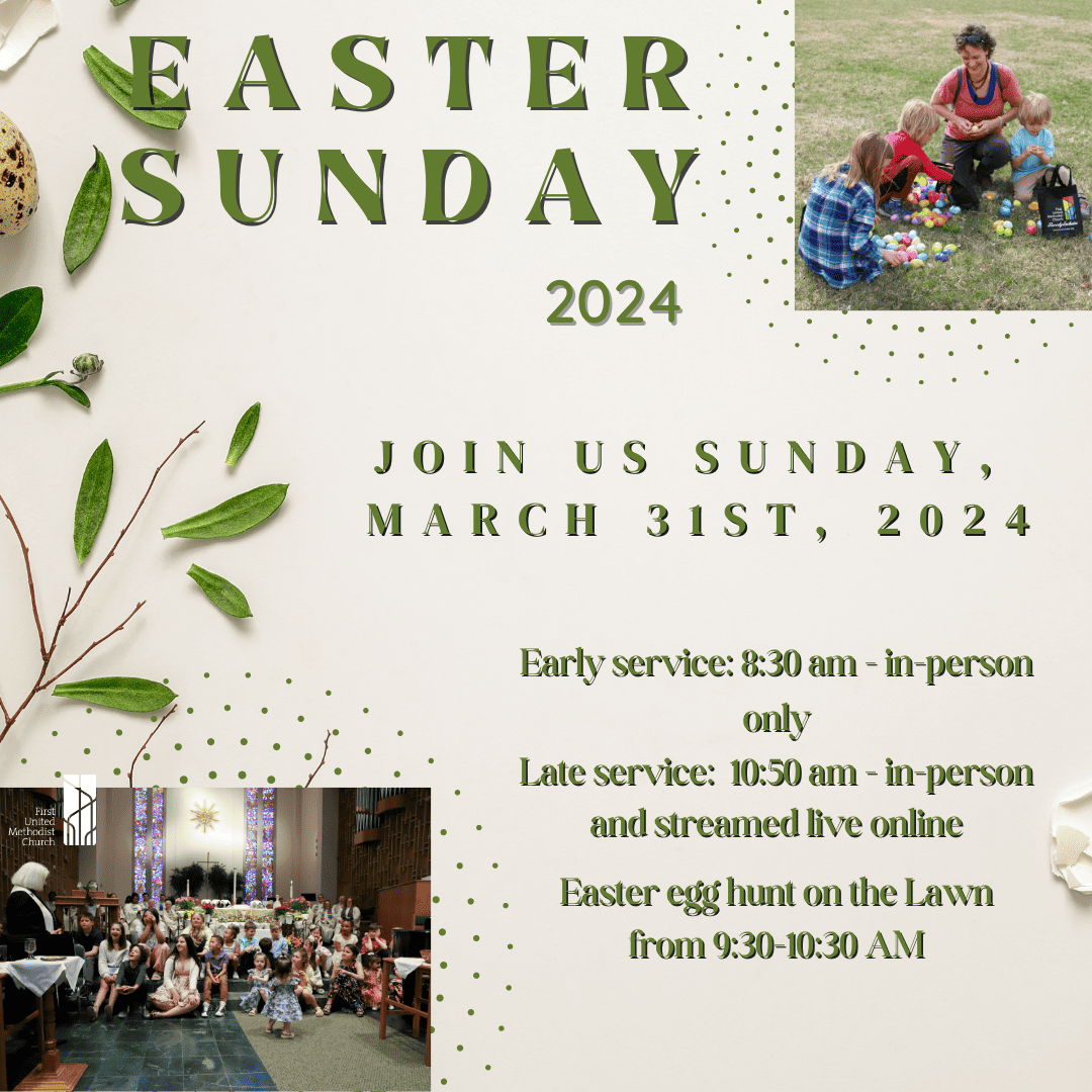 Easter Sunday Services | First United Methodist Church of Omaha