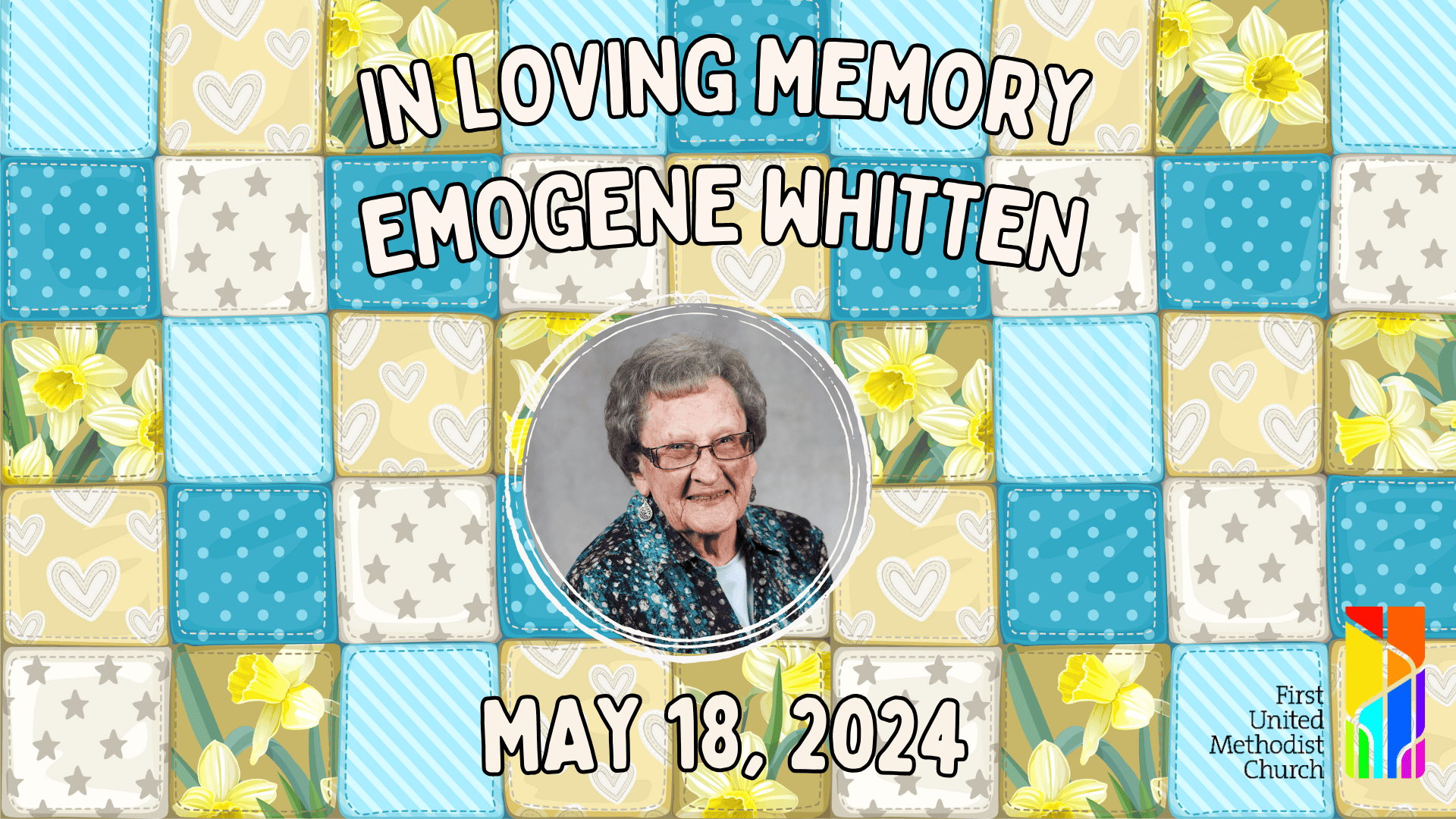 Emogene Whitten Memorial | First United Methodist Church of Omaha
