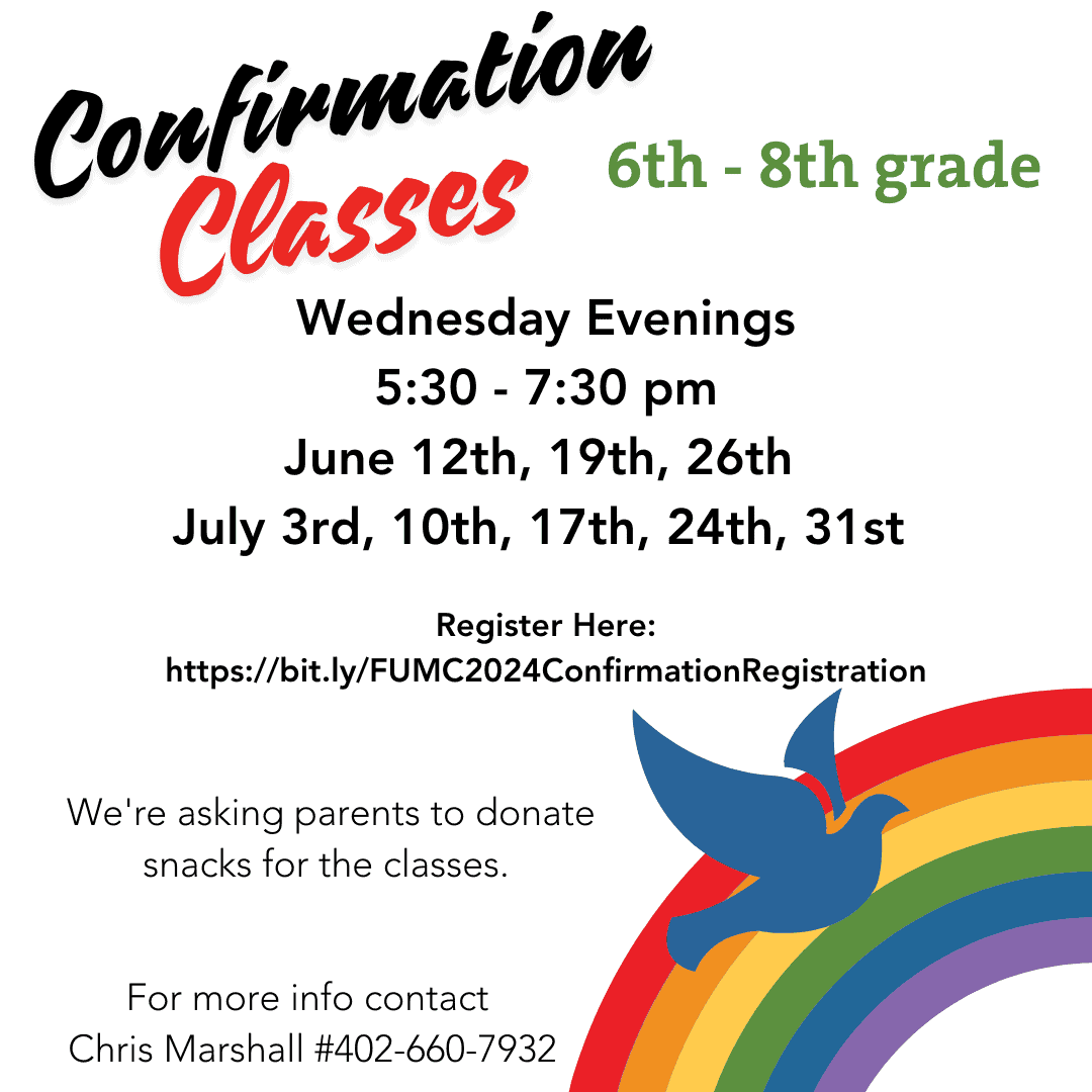 Confirmation Classes | First United Methodist Church of Omaha