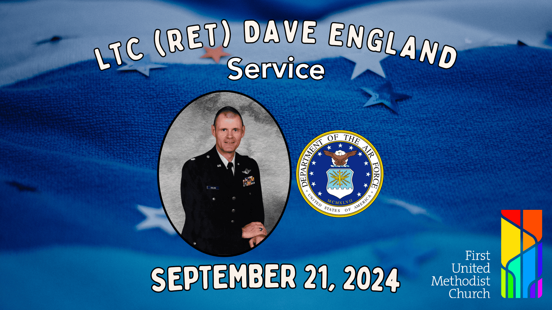 Dave England Service | First United Methodist Church of Omaha